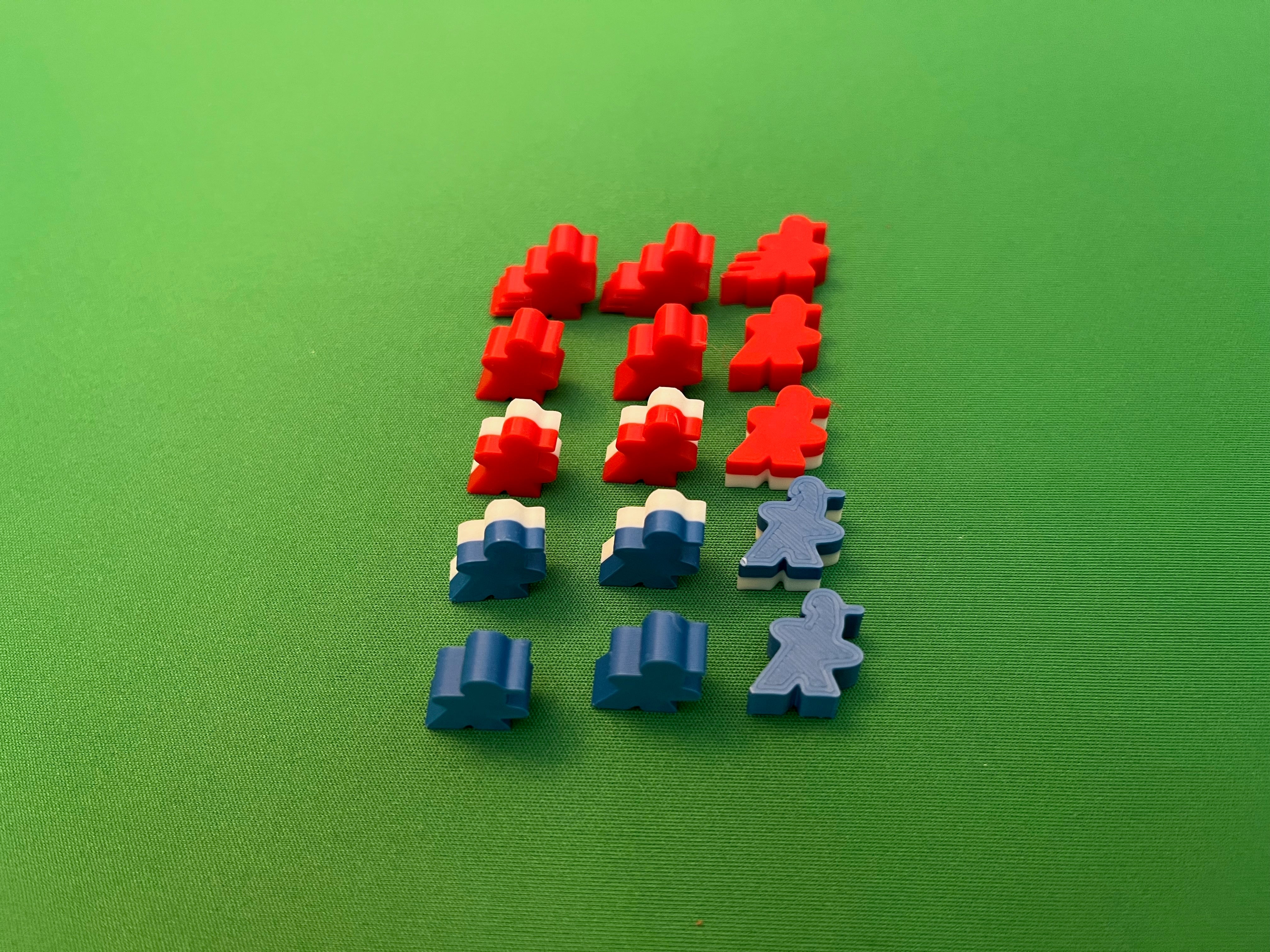 HMB Running Quality Meeples – 3d6 Gaming