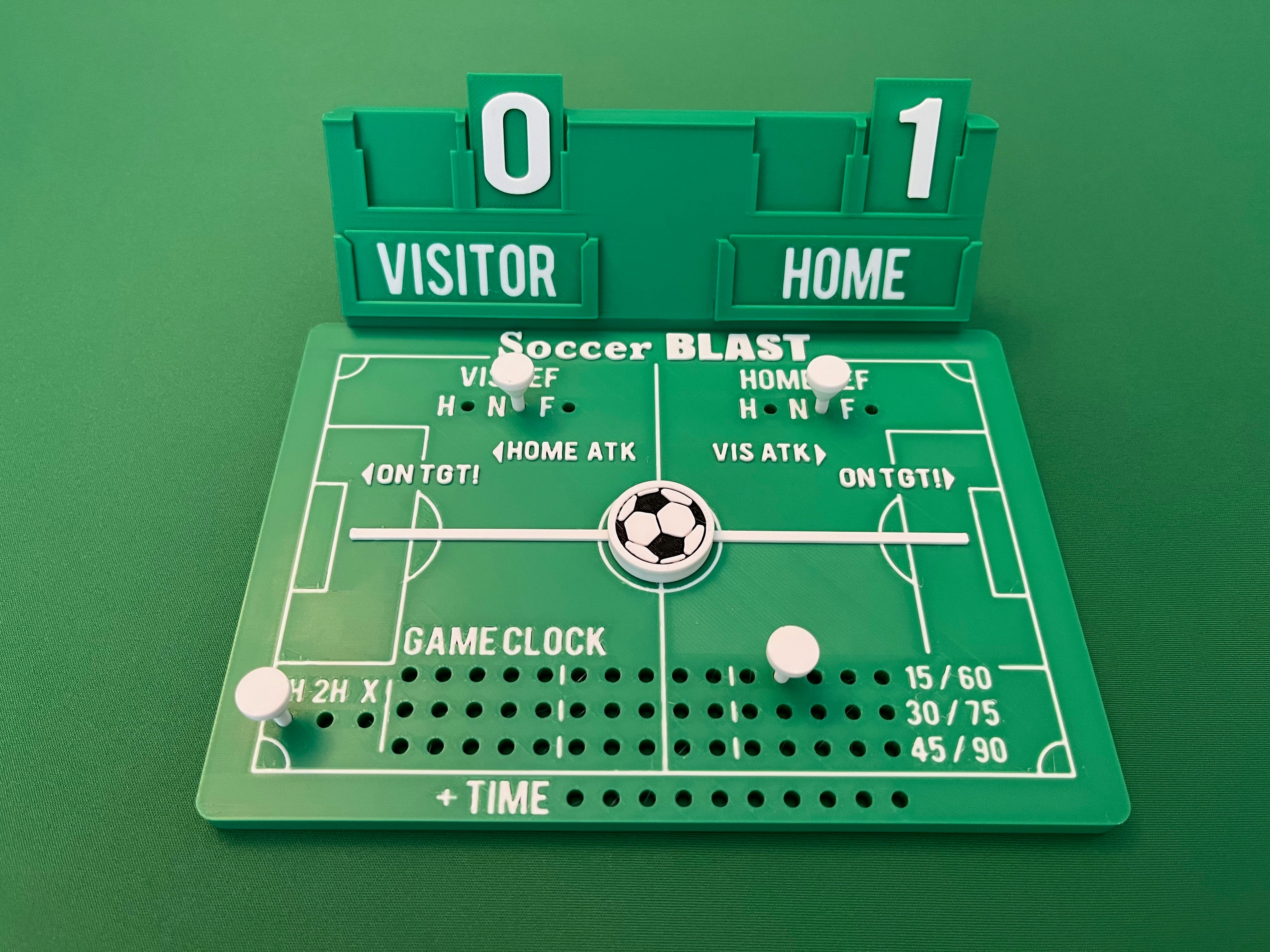 Soccer Blast Scoreboard – 3d6 Gaming LLC